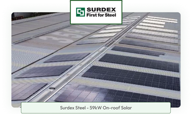 Optimizing Energy Costs with Solar Solutions for Surdex Steel - Think ...